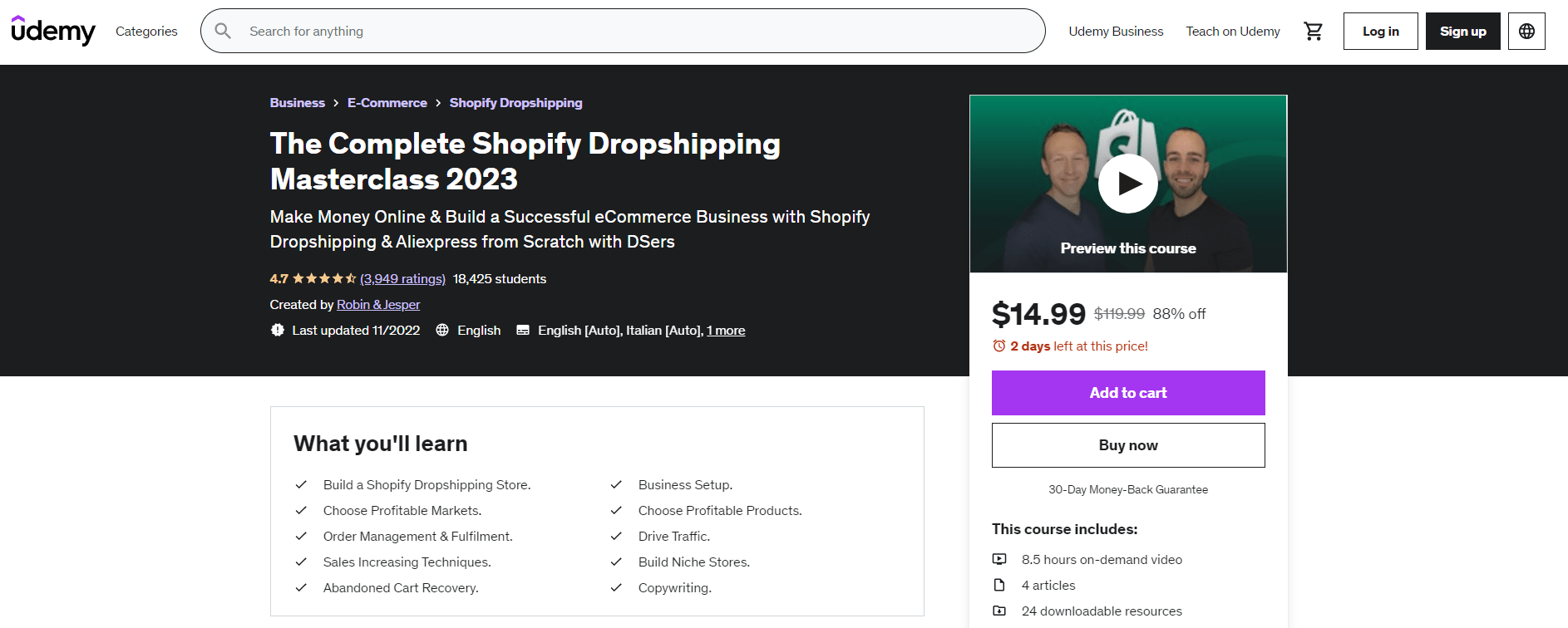 15 Best Dropshipping Courses For Beginners (2025 List)