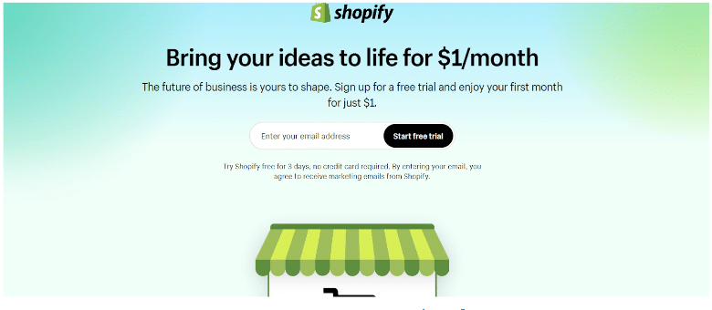 Shopify 1 Dollar 3 Months Offer — Claim Today!
